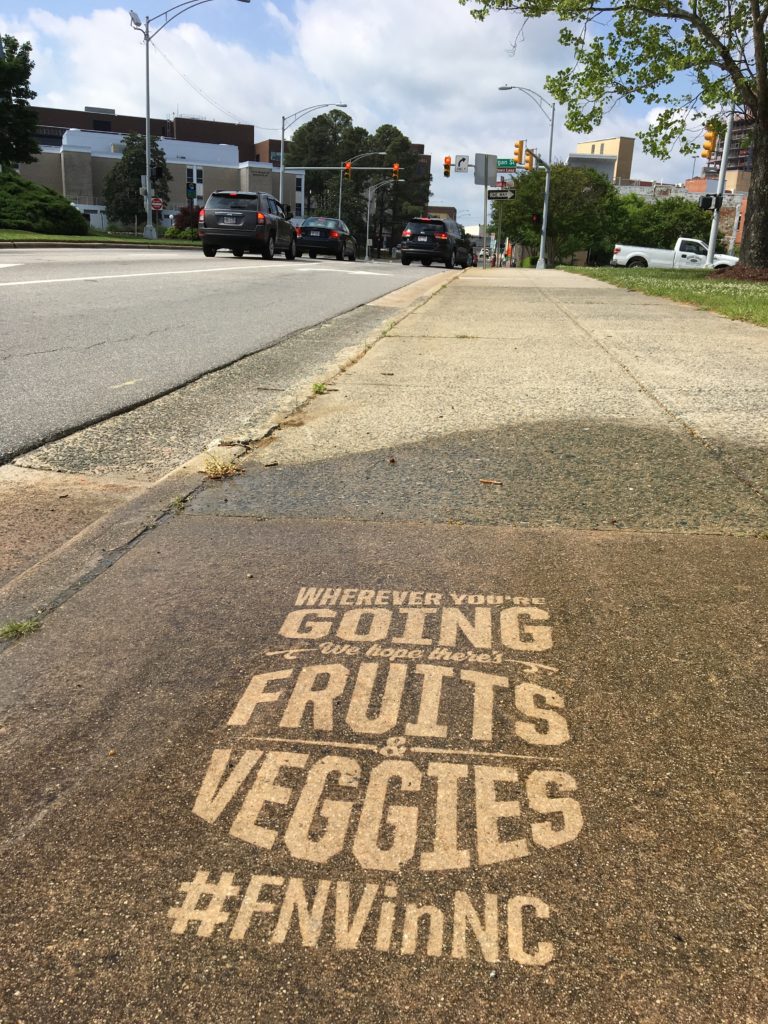 Clean Graffiti Campaign for FNVinNC, BCBSNC - #thesavageway