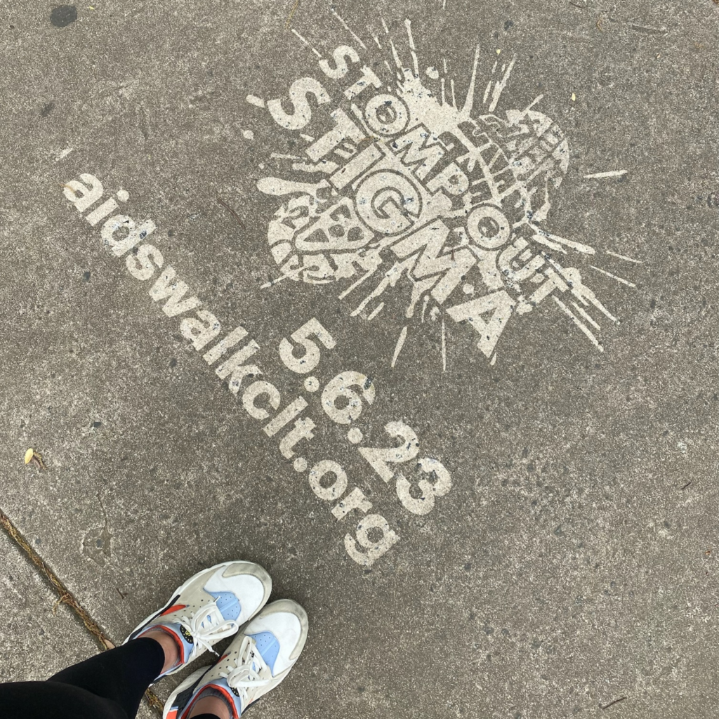RAIN CLT Uses Clean Graffiti for 2023 AIDS Walk - The Savage Way